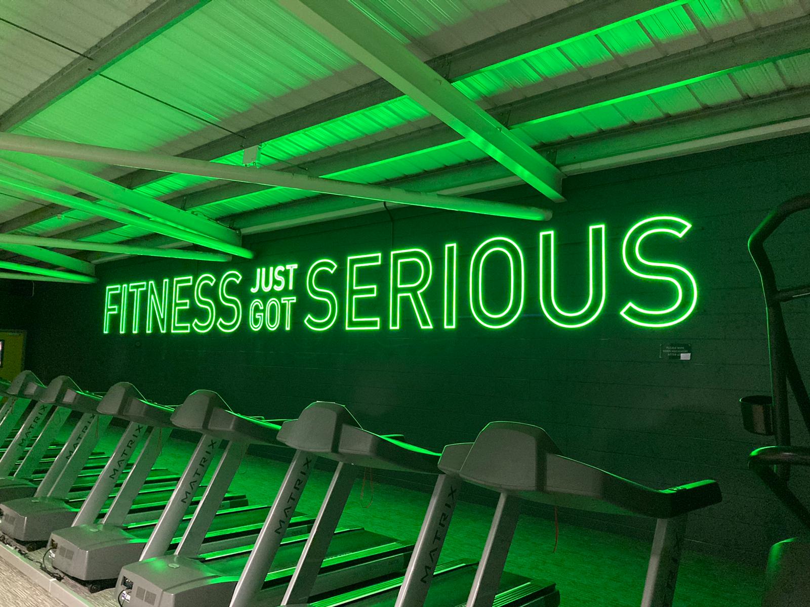 Branded Neon Signage For JD Gyms' Across The UK | Widd Signs